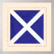 Nautical Letter “M” Signal Flag Poster | Zazzle