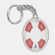 Nautical Life preserver Keychain | Zazzle
