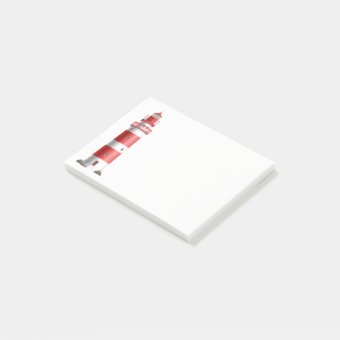 Nautical Lighthouse Beach Ocean Sailor Post-it Notes | Zazzle