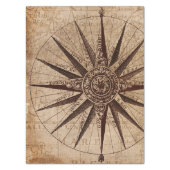 Nautical Map Sailboat Compass Decoupage Background Tissue Paper | Zazzle