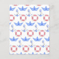 Nautical marine - Emoji picture game baby shower | Zazzle