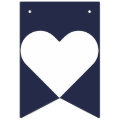 Nautical Navy Anchor Bunting Bunting Flags | Zazzle