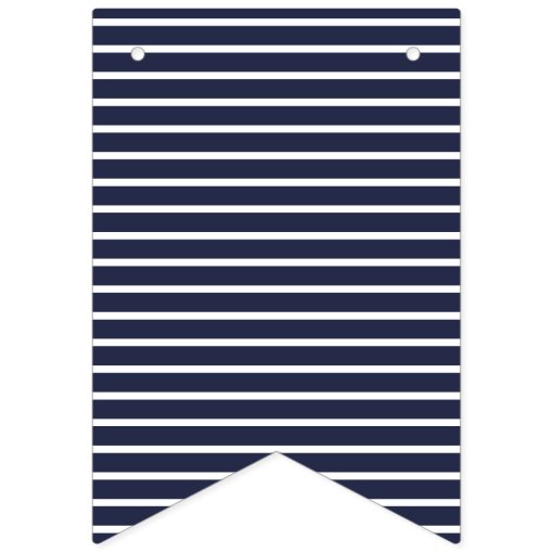 Nautical Navy Anchor Bunting Bunting Flags | Zazzle