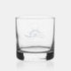 Nautical Navy Blue Boat Name Ship Wheel Whiskey Glass | Zazzle
