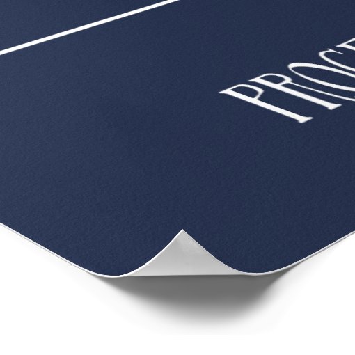 Nautical Navy blue Open Bar sign | Zazzle