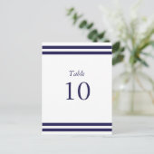 Nautical Navy Table Numbers | Zazzle