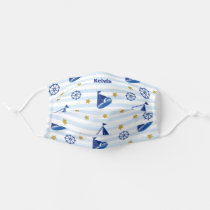 Nautical Cloth Face Masks | www.NauticalBoutique.Co