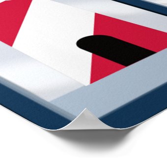 Nautical Sailing Design Poster | Zazzle