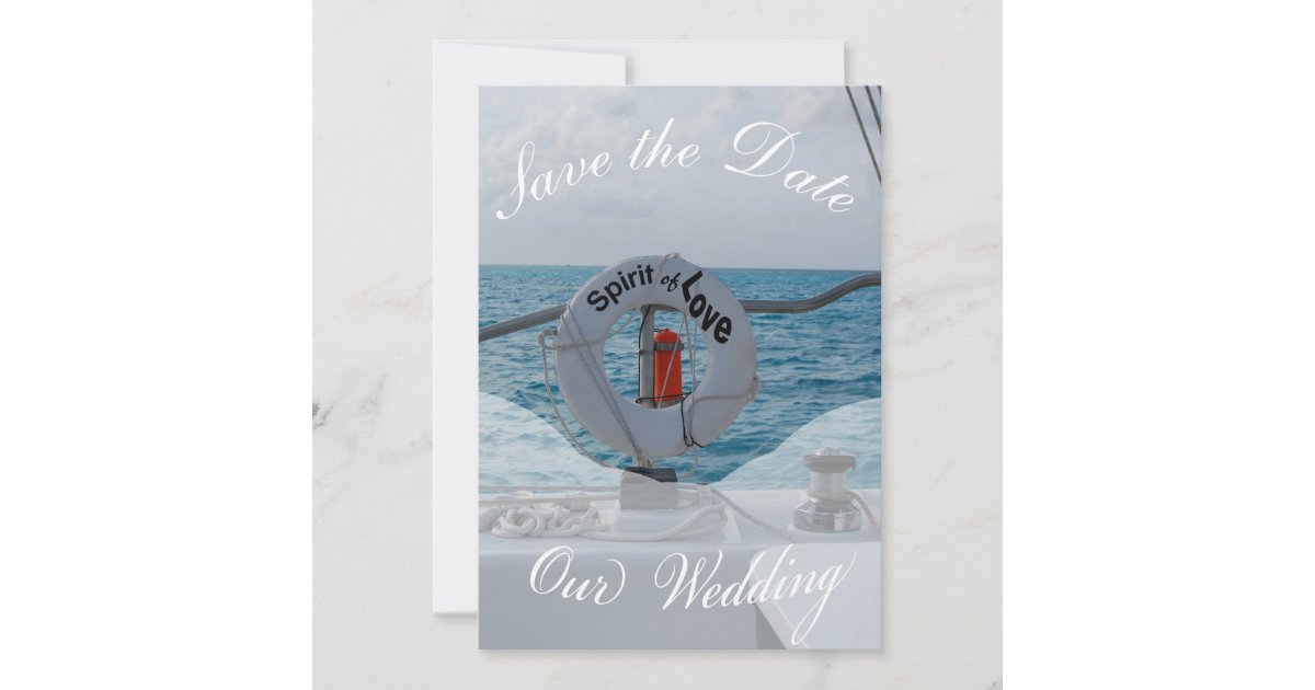 Nautical Sailing Save the Date | Zazzle