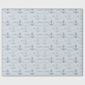 Nautical Sea Anchor Wrapping Paper | Zazzle