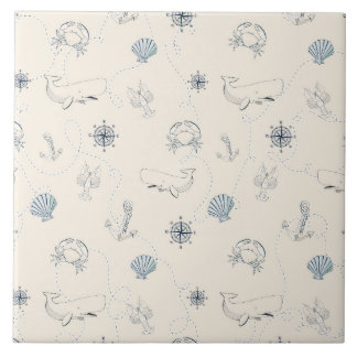 Nautical Ceramic Tiles | Zazzle
