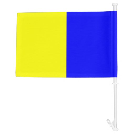 Nautical Signal Flag Kilo Letter K | Zazzle