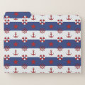 Nautical Stars And Stripes Pattern File Folder | Zazzle