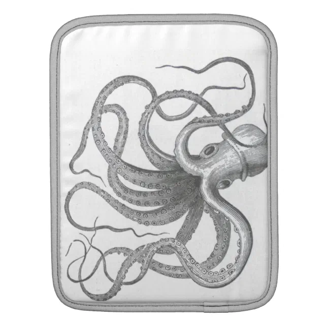 Nautical steampunk octopus iPad / iPad 2 sleeve | Zazzle