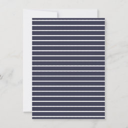 Nautical Stripe Anchor Bridal Shower Invitation | Zazzle