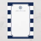 Office Personal Stationary Elegant Initials Custom Note Card | Zazzle.com