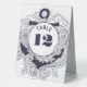 Nautical Themed Anchor Table Number Table Tent | Zazzle