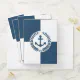Nautical themed design pocket folder | Zazzle