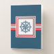 Nautical themed design pocket folder | Zazzle