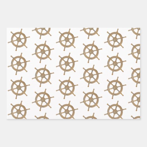 Nautical Themed Sailboat Wrapping Paper Sheets | Zazzle