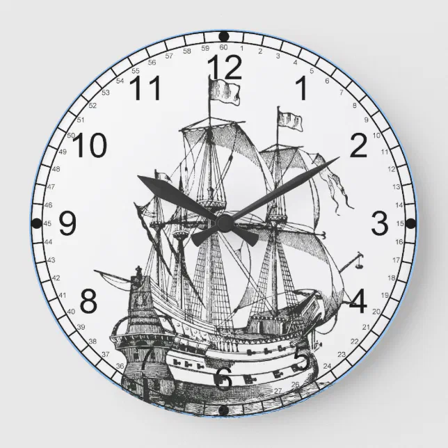 Nautical Wall Clocks | Zazzle