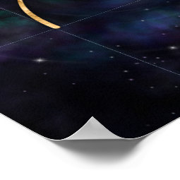 Nautilus Shell - Sacred Geometry Poster | Zazzle