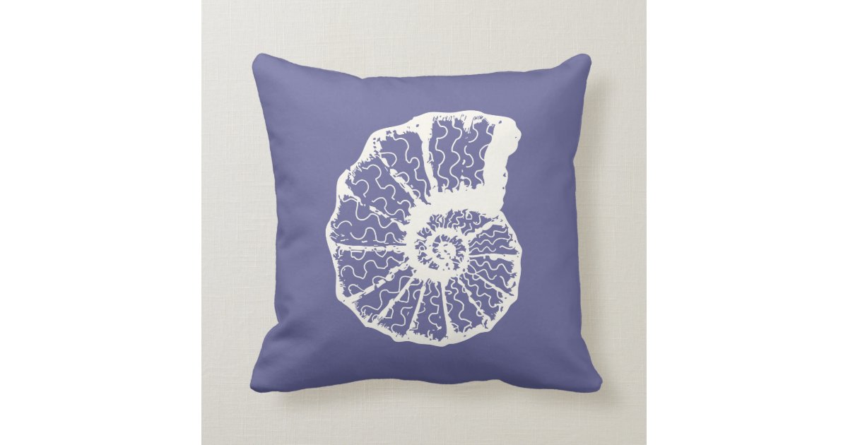 Nautilus Throw Pillow | Zazzle.com