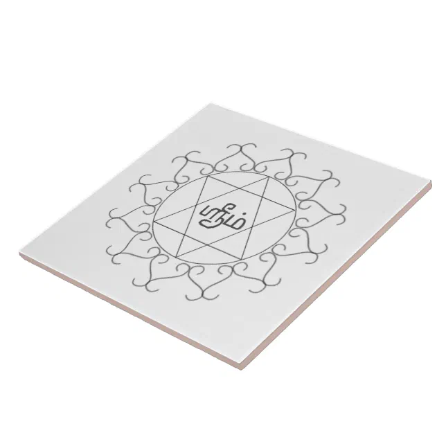 Navagraha-Kolam_Friday Tile | Zazzle