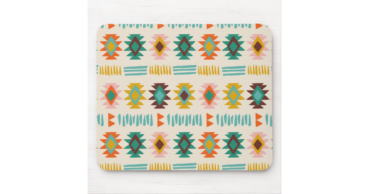 Navajo Native American Pattern Mouse Pad | Zazzle