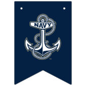 Naval Academy Anchor Graduate Bunting Flags | Zazzle