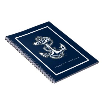 Naval Academy Anchor Notebook | Zazzle