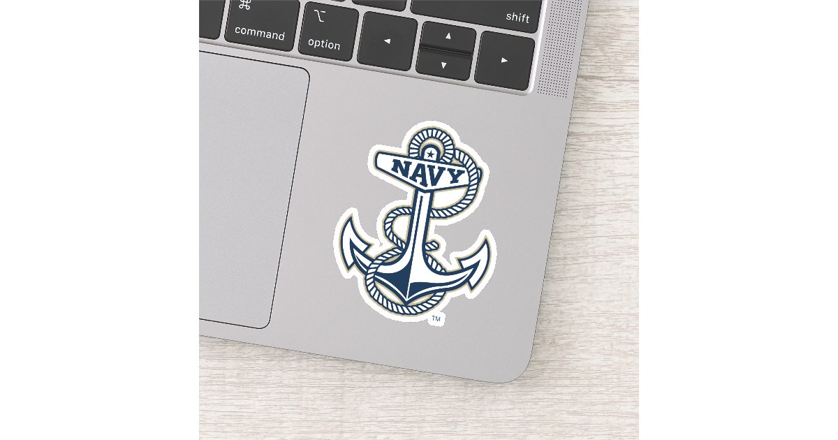 Naval Academy Anchor Sticker | Zazzle