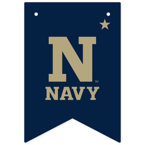 Naval Academy Graduate Bunting Flags | Zazzle