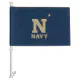 Naval Academy Logo Car Flag | Zazzle
