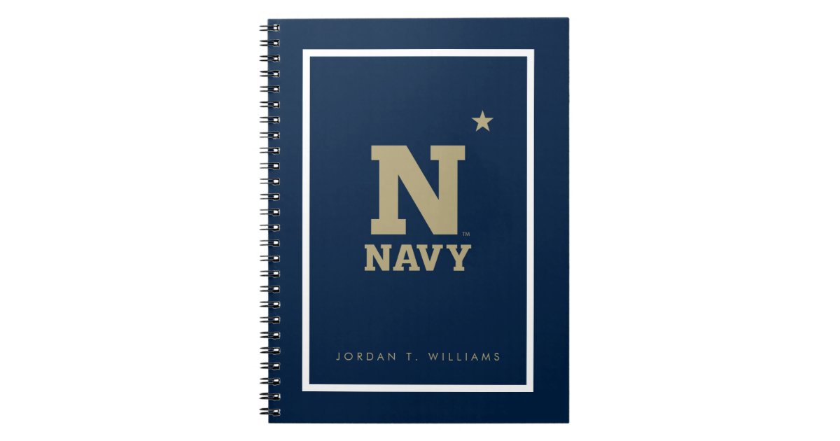 Naval Academy Logo Notebook | Zazzle