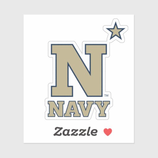 Naval Academy Logo Sticker | Zazzle