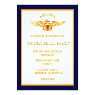 Military Promotion Invitations | Zazzle