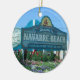 Navarre Beach Florida welcome sign Ceramic Ornament | Zazzle