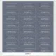 Navy and White Elegant Formal Wedding Address Sticker | Zazzle