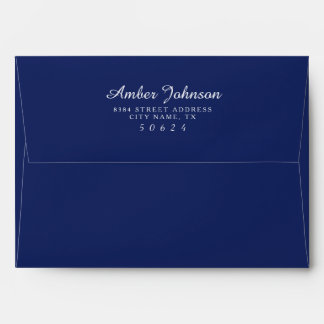 Navy Blue Printed & Mailing Envelopes | Zazzle