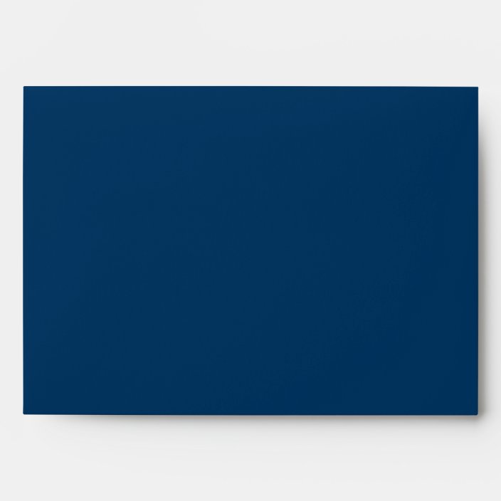 Navy Blue 5x7 Envelope | Zazzle.com