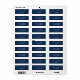 Navy blue address label | Zazzle