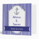 Navy blue anchor nautical wedding planner binder | Zazzle