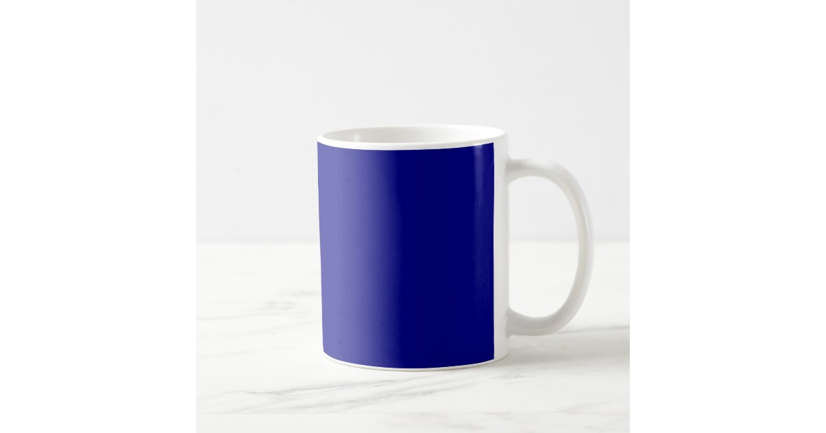 Navy Blue Coffee Mug | Zazzle