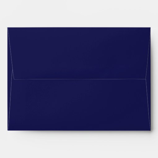 Navy Blue Diagonal Greek Key Pattern Envelope | Zazzle