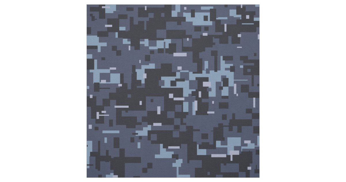 blue digital camo pattern