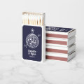 Navy Blue Disco Wedding Favor Personalized Matchboxes | Zazzle