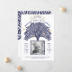 Navy Blue Family Tree Baby Birth Announcement | Zazzle