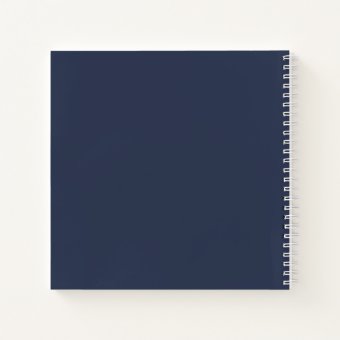 Navy Blue Letters to My Son Memory Keepsake Notebook | Zazzle