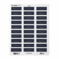 Navy Blue Minimalist Clean Border Address Label | Zazzle